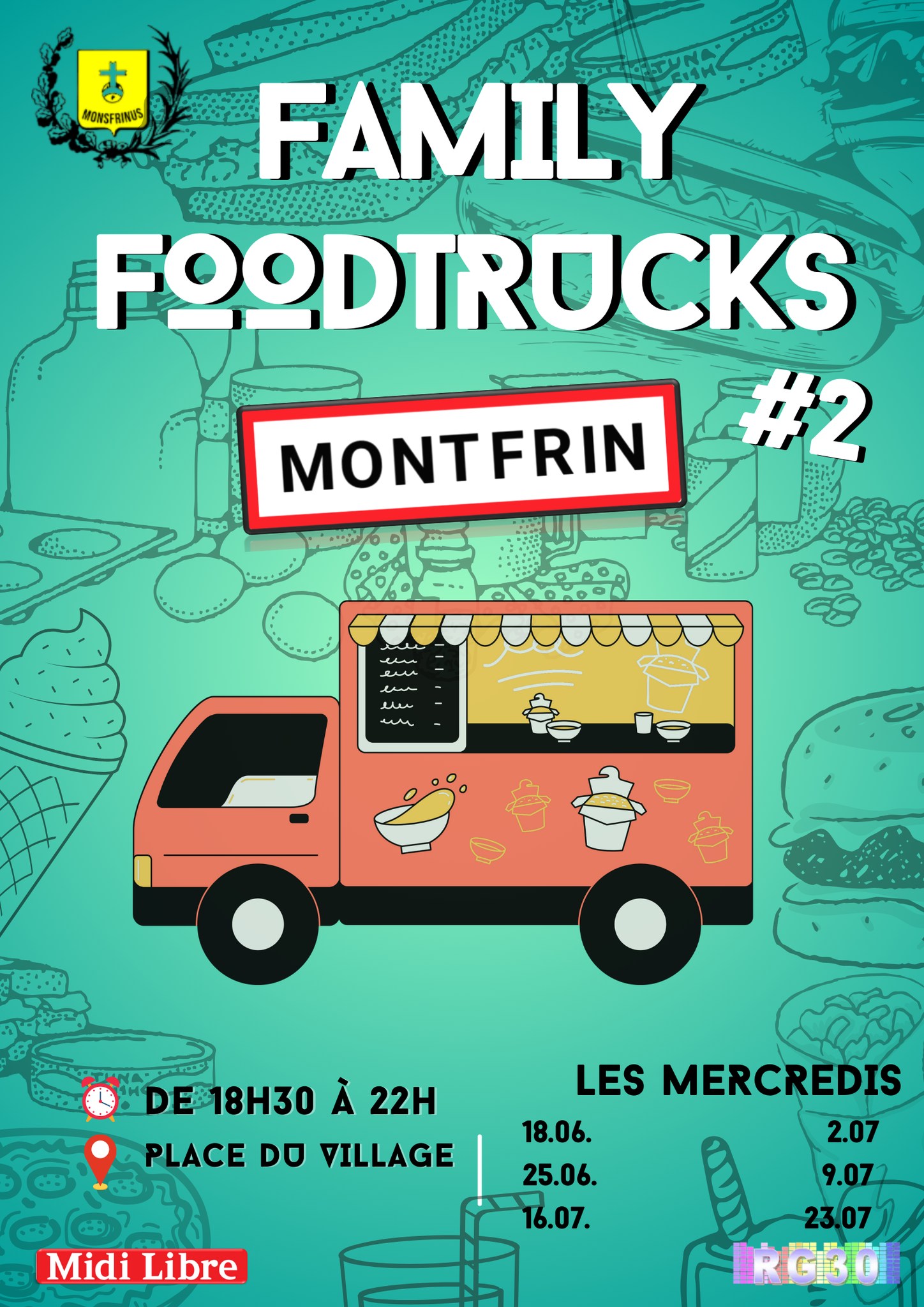 Les Family Food trucks - Conseil départemental du Gard