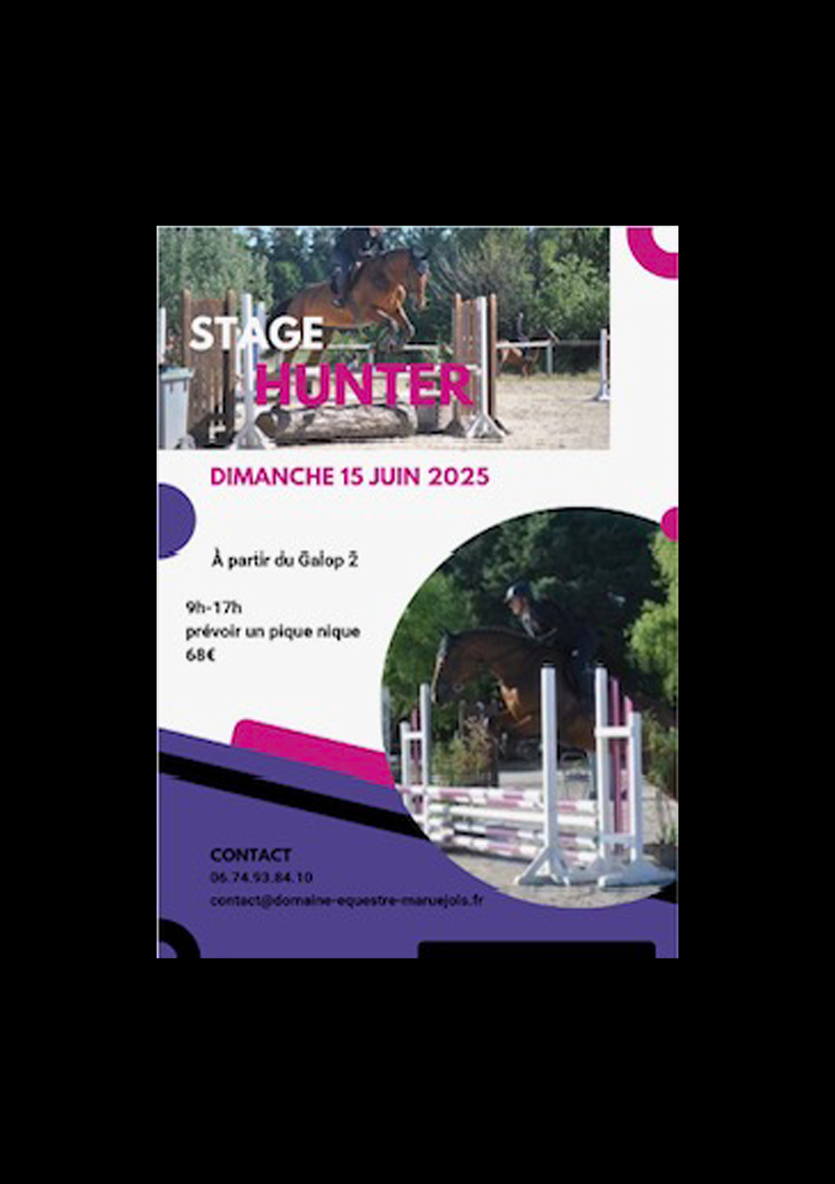 Stage hunter - Conseil départemental du Gard