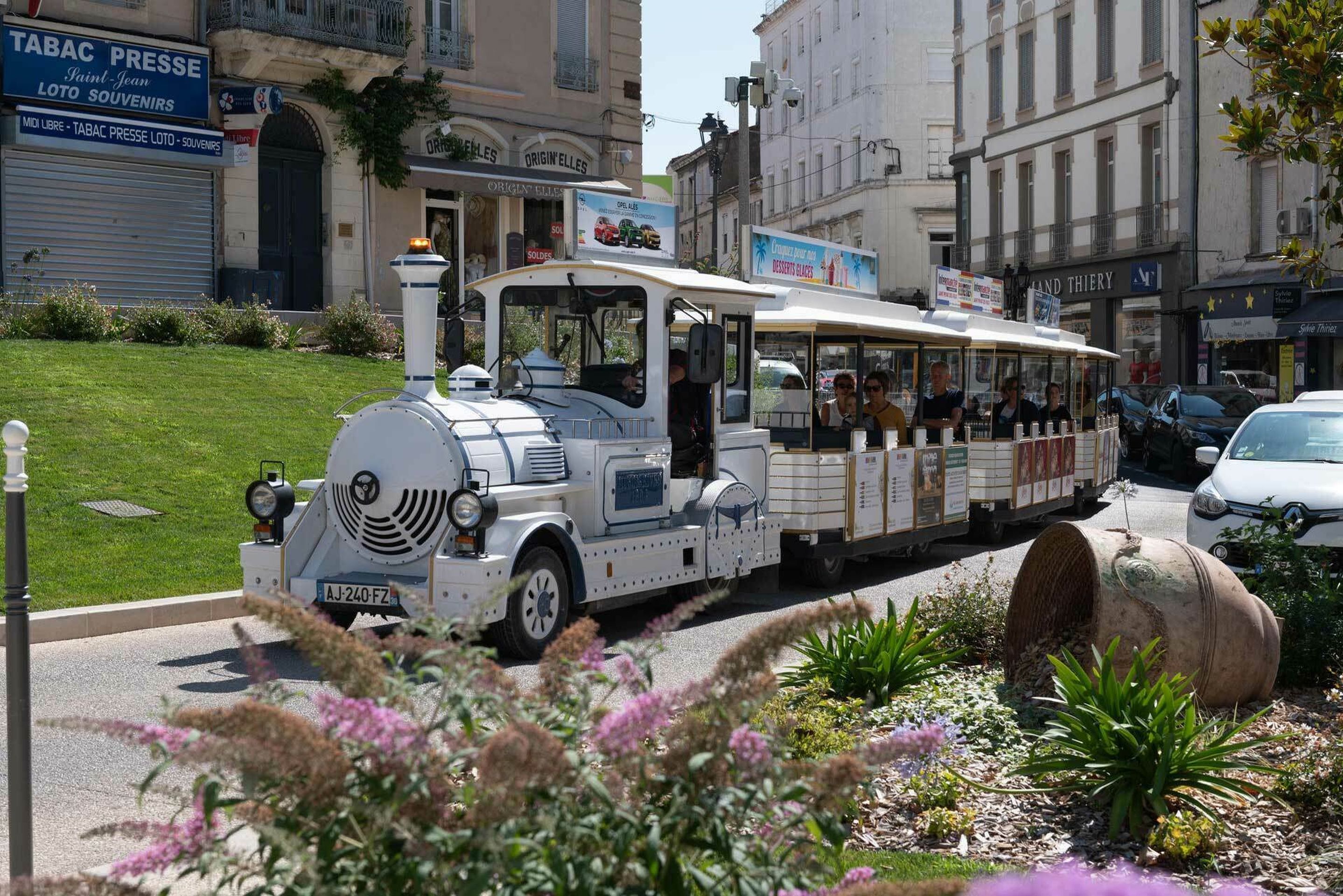 Petit train touristique d'Alès - Conseil départemental du Gard