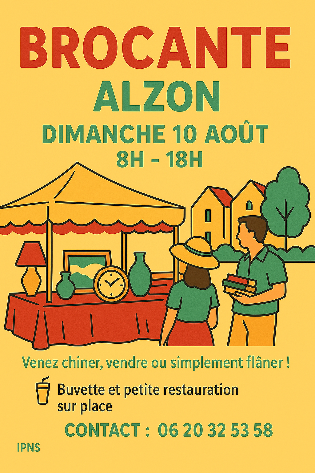 Brocante d'Alzon - Conseil départemental du Gard
