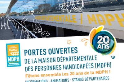 Programme MDPH JPO2025 - 20 ans - Conseil départemental du Gard